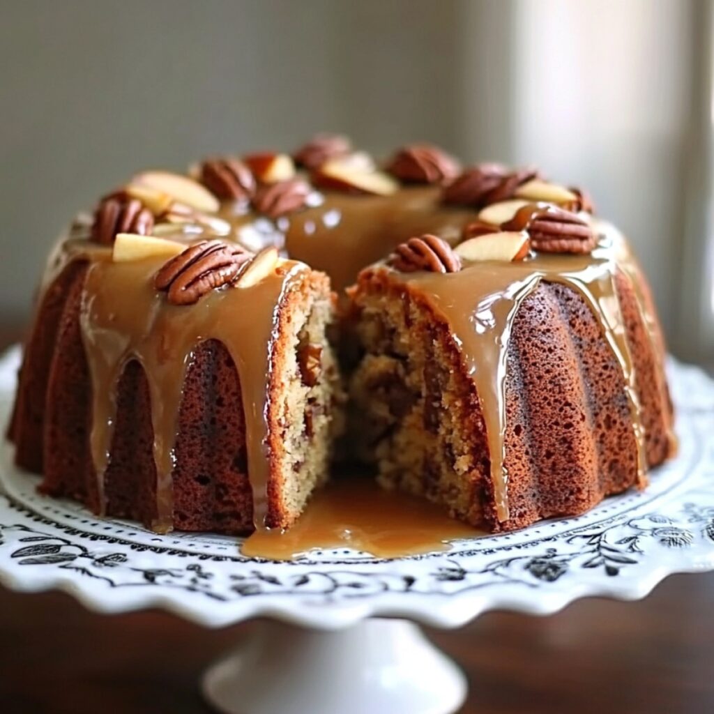 The best Apple Pecan Cake recipe with 30min prep