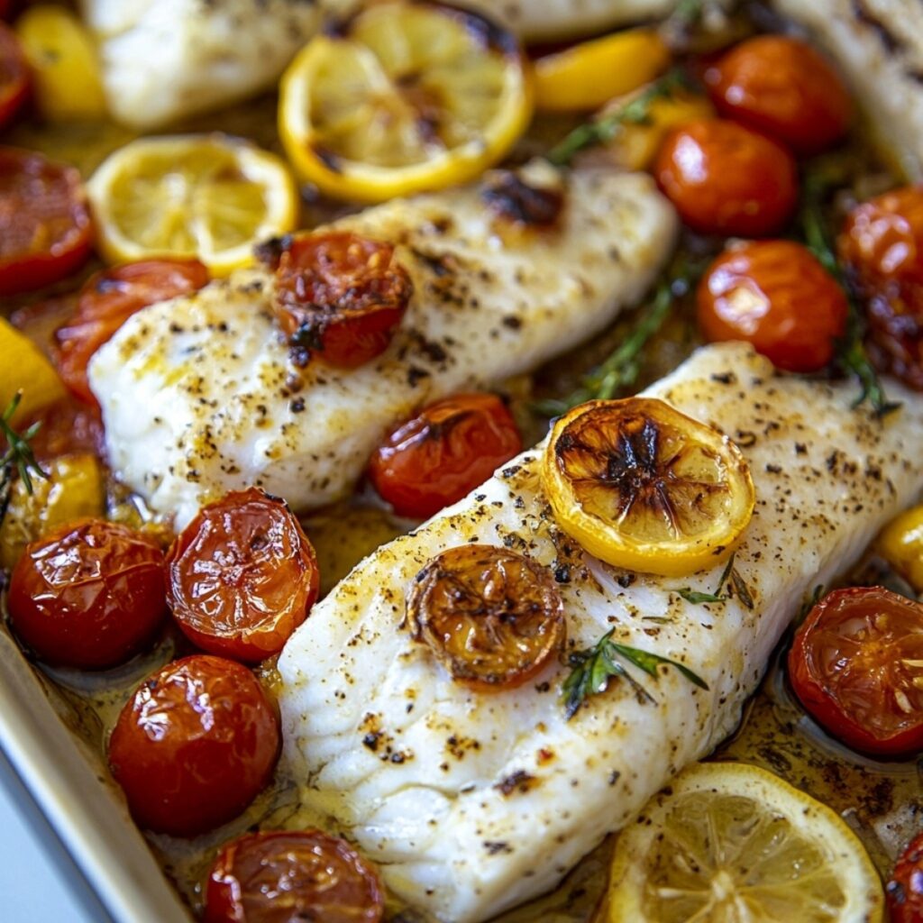 Baked Mediterranean Fish Recipe