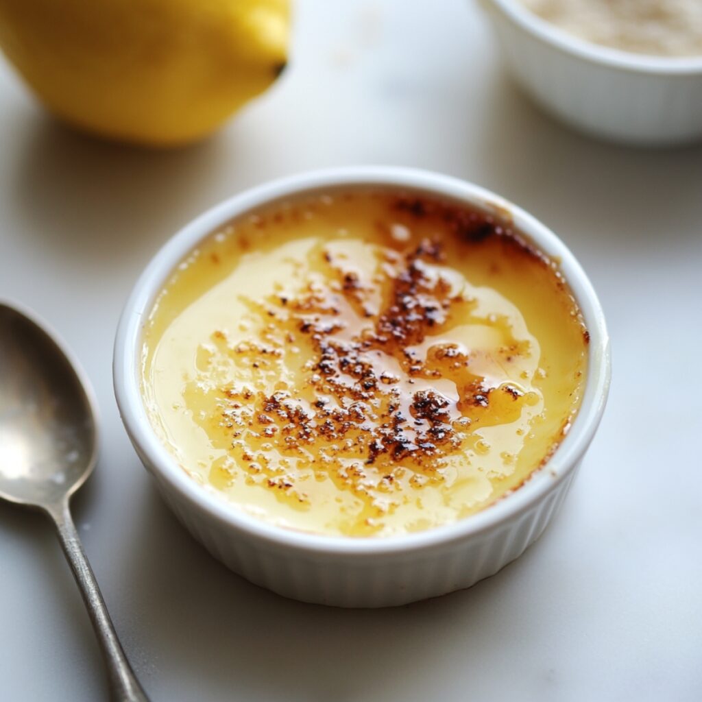 Best Lemon Posset Brulee Recipe - 3 Ingredient Dessert