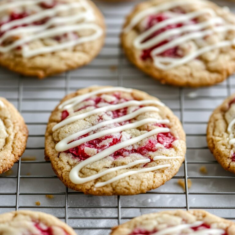 10-Minute Prep: Easy Raspberry Cheesecake Cookies Recipe