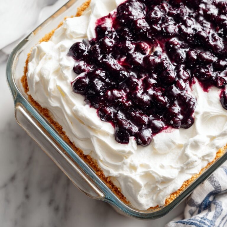 Easy 3-Layer Blueberry Delight Recipe