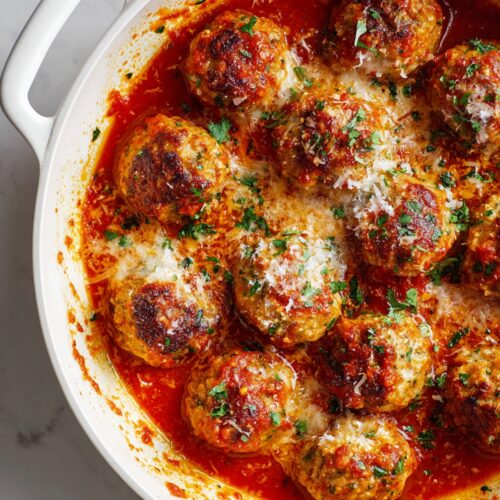 Quick Easy 20-Min Italian Chicken Meatballs Recipe