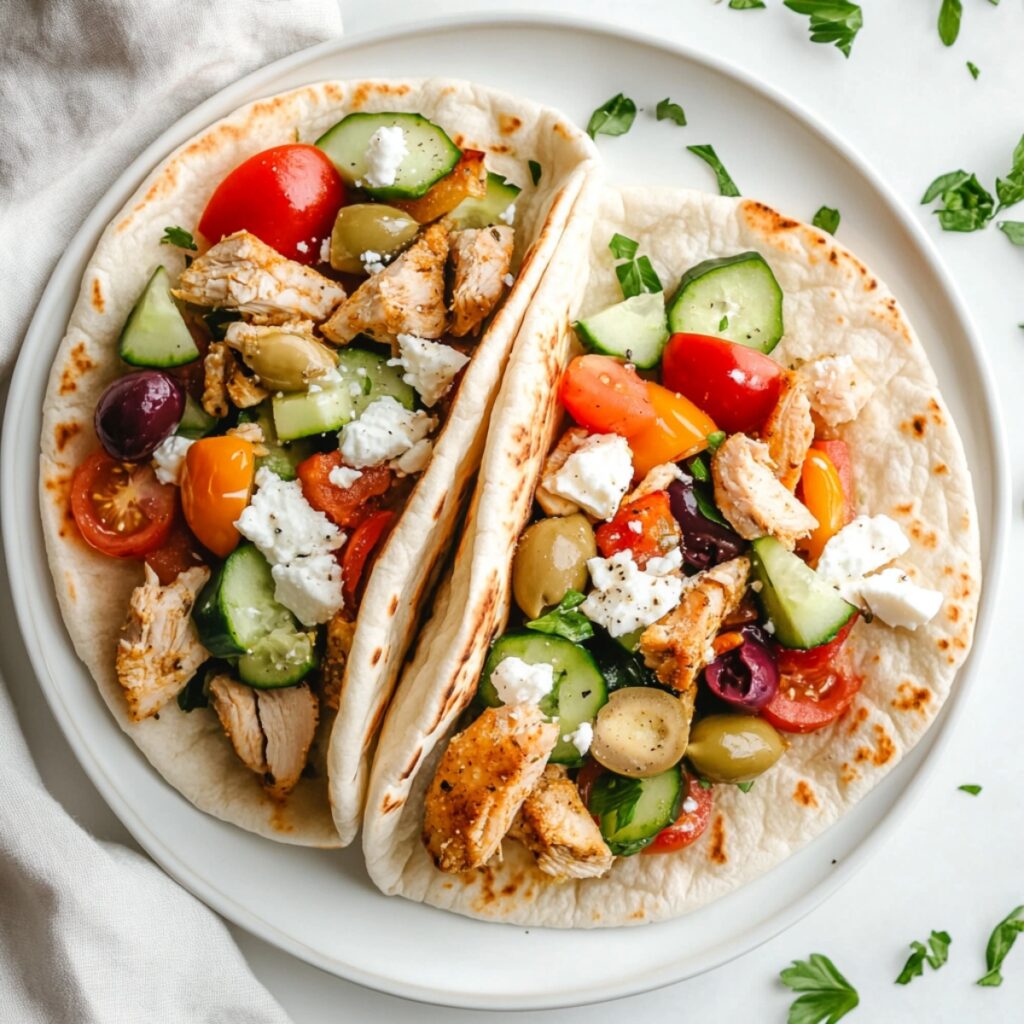 Quick Sheet Pan Chicken Pitas in 4 Simple Steps
