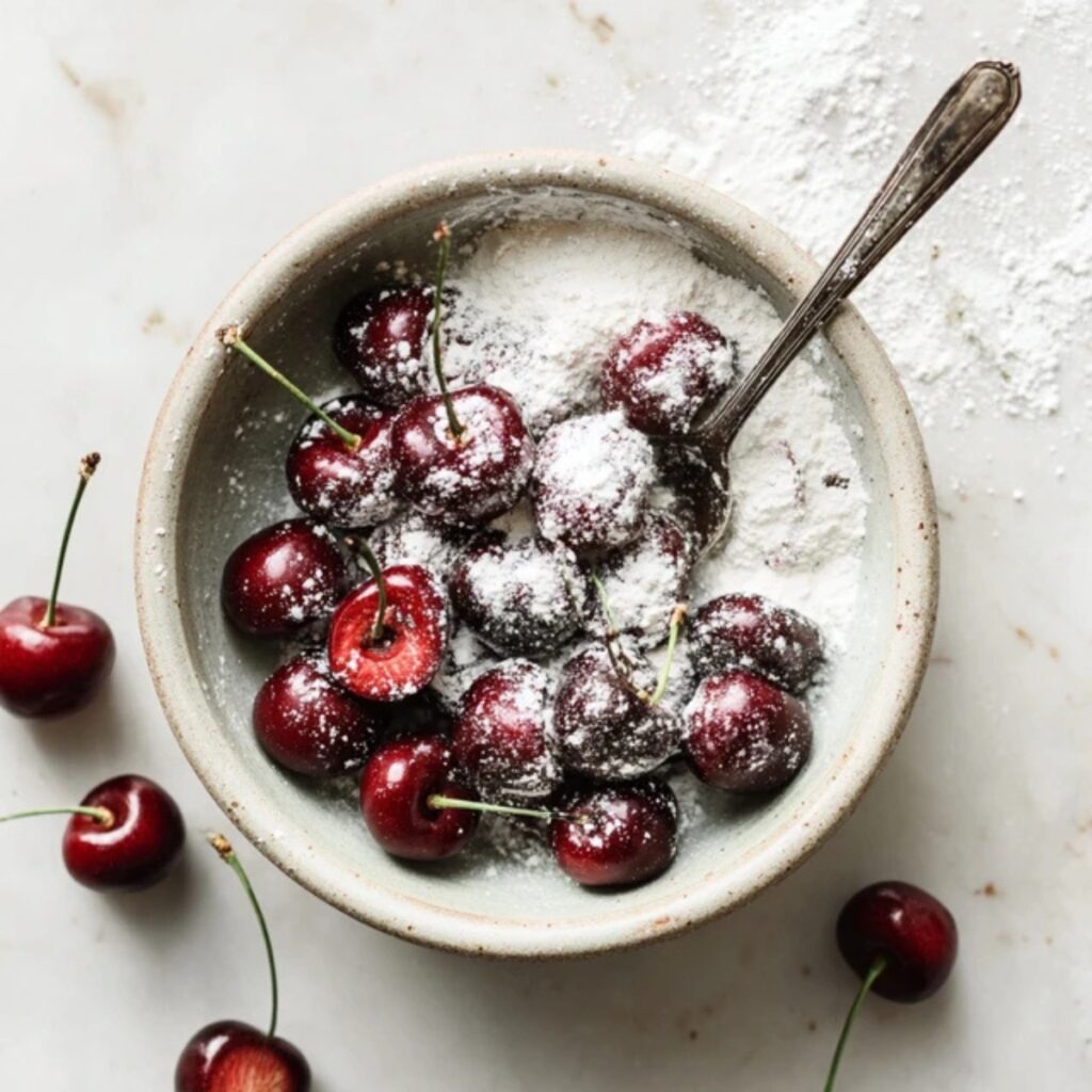 10-Minute Prep Cherry Almond Cake That'll Make You Famous