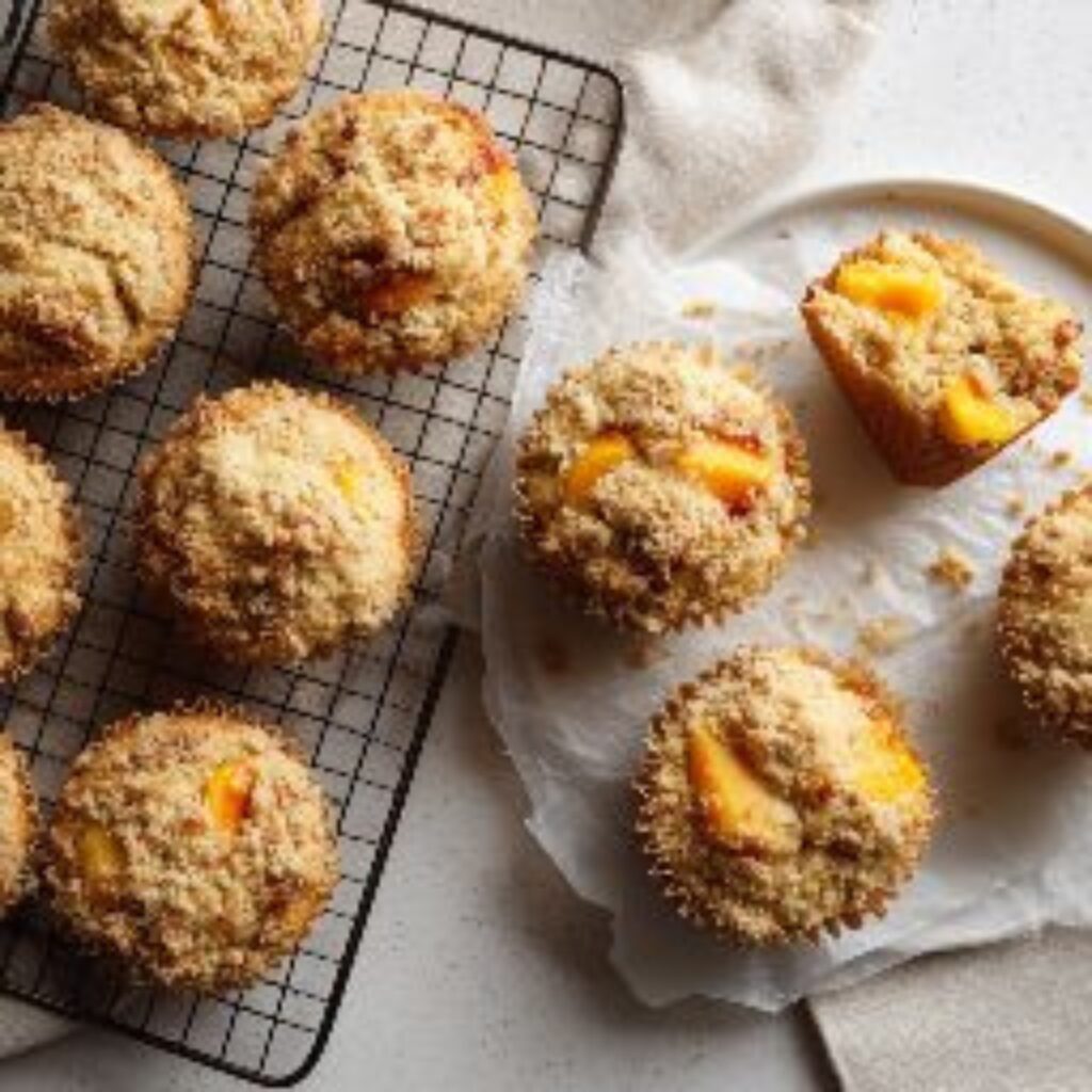 4 Easy Steps to Perfect Fresh Peach Muffins Recipe