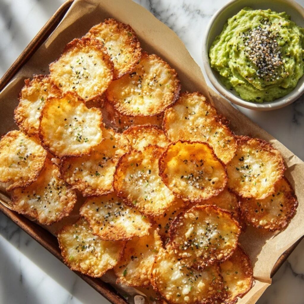 Easy Cottage Cheese Chips Recipe in 15 Minutes