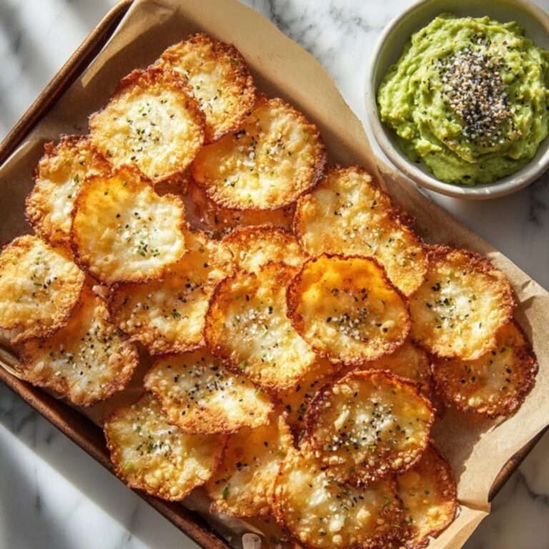 Easy Cottage Cheese Chips Recipe in 15 Minutes