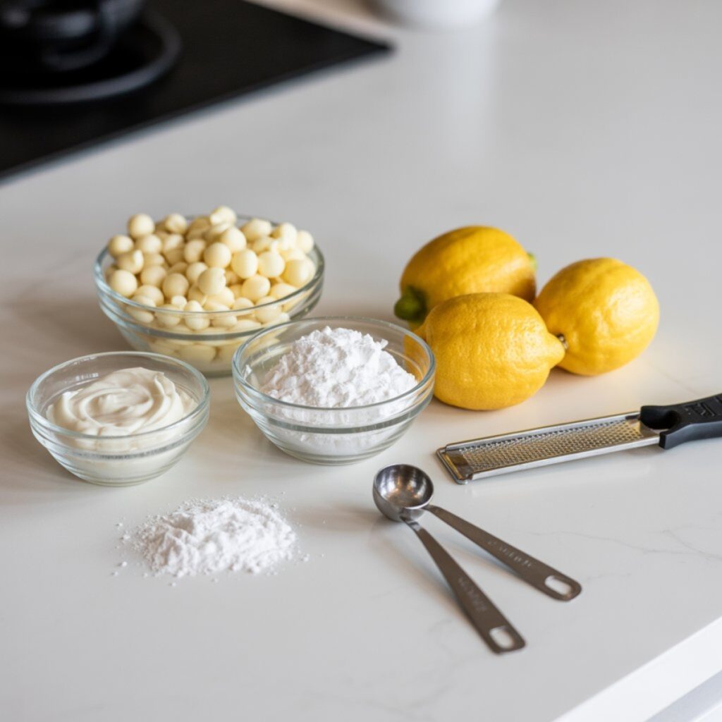 Easy Lemon Truffles Recipe in just 30 minute