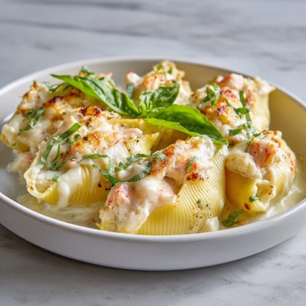 Easy Seafood Stuffed Shells recipe That Will Wow Your Guests in 45 Min